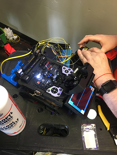 Fiber Optics installed at Softcom Headquarters - Softcom Internet ...