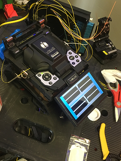 Fiber Optics installed at Softcom Headquarters - Softcom Internet ...