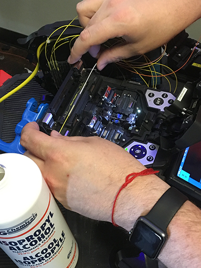 Fiber Optics installed at Softcom Headquarters - Softcom Internet ...